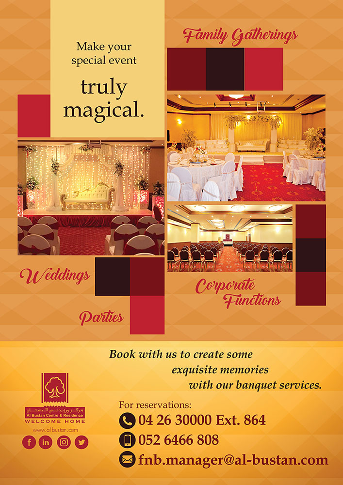 Luxury Hotel Apartments in Dubai- Al Bustan Center & Residence